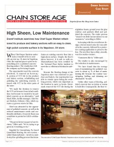 CHAIN STORE AGE Magazine – Eneref Institute